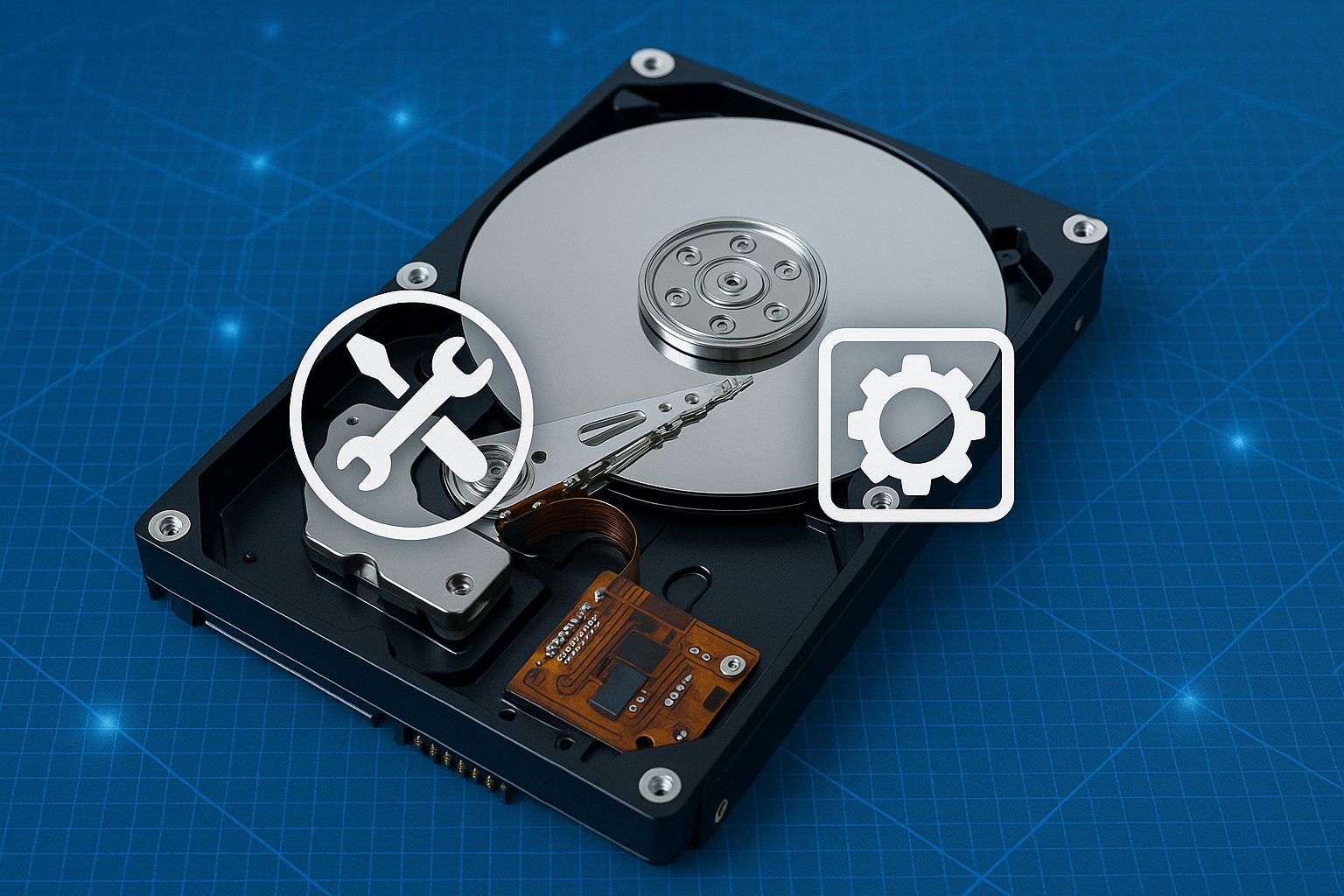 Cómo reparar un disco duro dañado sin formatear (HDD)